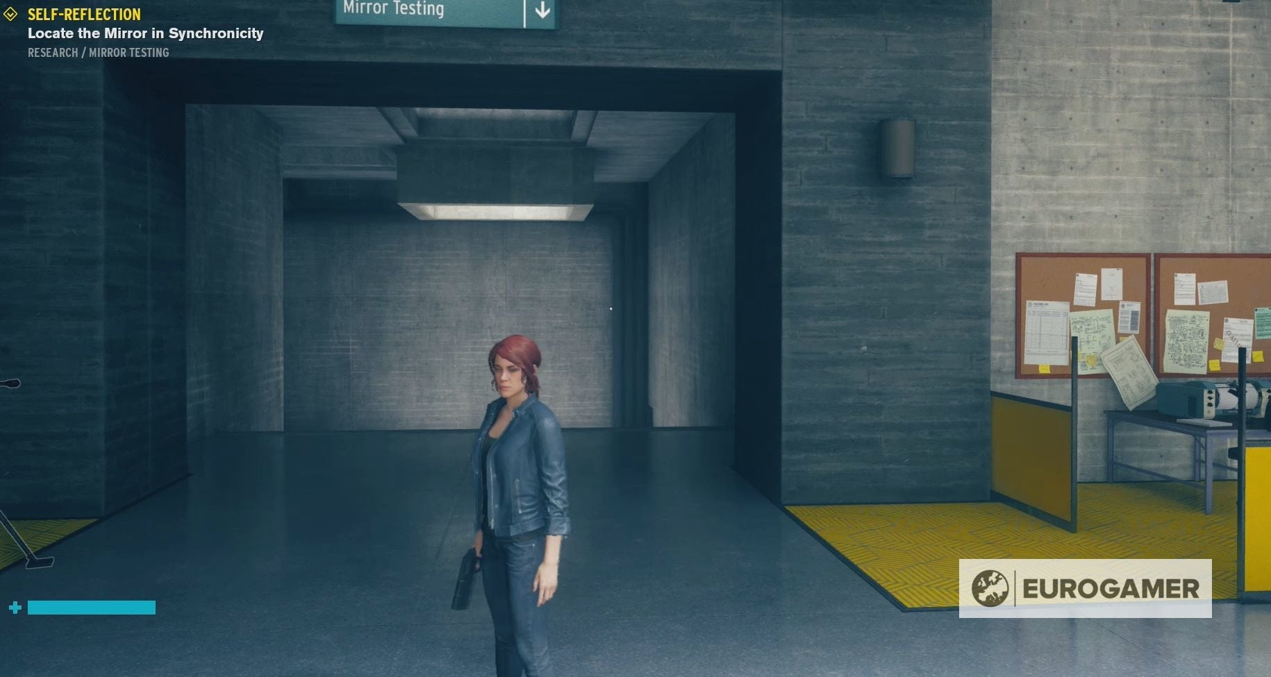 Control - Self-Reflection: defeating esseJ, unlocking the Asynchronous Suit | Eurogamer.net